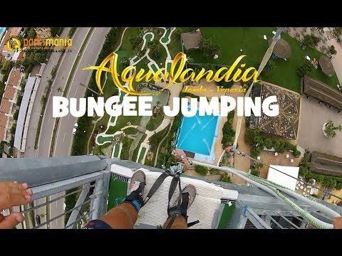 BUNGEE JUMPING @ Aqualandia (POV)