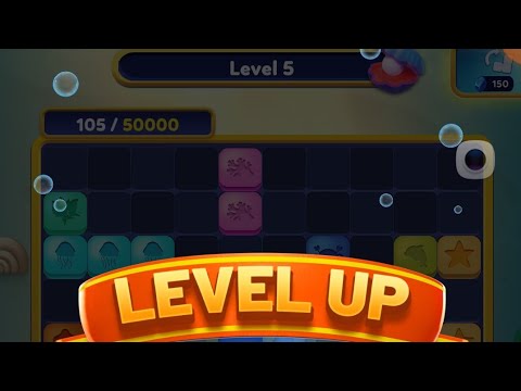 How to complete 4 Level sea block 1010 game 2023 - YouTube