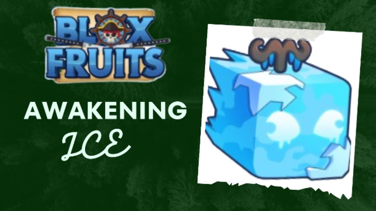 Cara Awakening Buah Ice di Blox Fruits - YouTube
