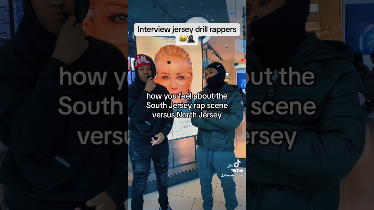 INTERVIEW JERSEY DRILL RAPPERS😂🥷 #viral #jersey #publicinterview # ...