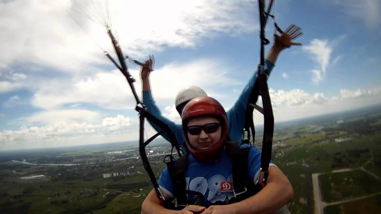 Lidojums ar paraplānu | Flight with a paraplane - YouTube