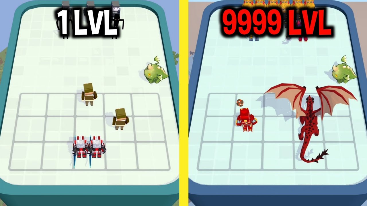 MAX LEVEL in Merge Craft! Game - YouTube