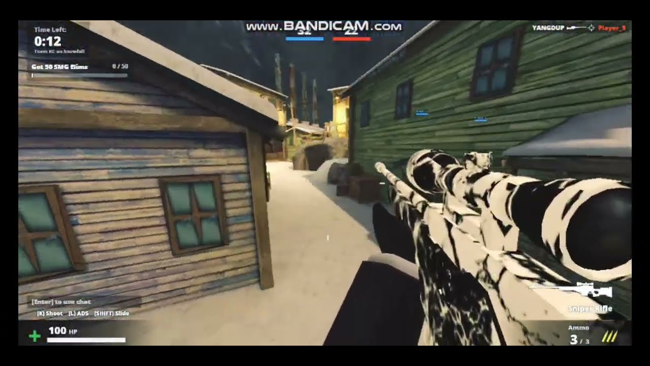 FPS Winter Map: Sniping My Way to Victory! - YouTube