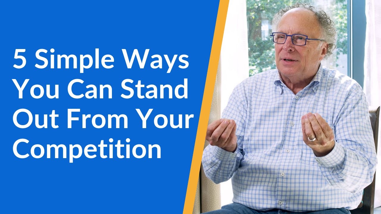 5 Simple Ways You Can Stand Out From Your Competition - YouTube