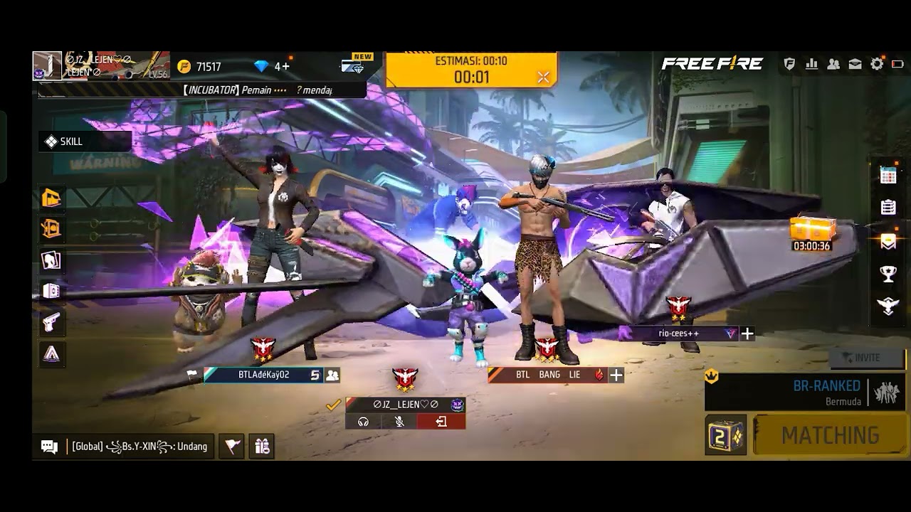 Bermain frifire - YouTube