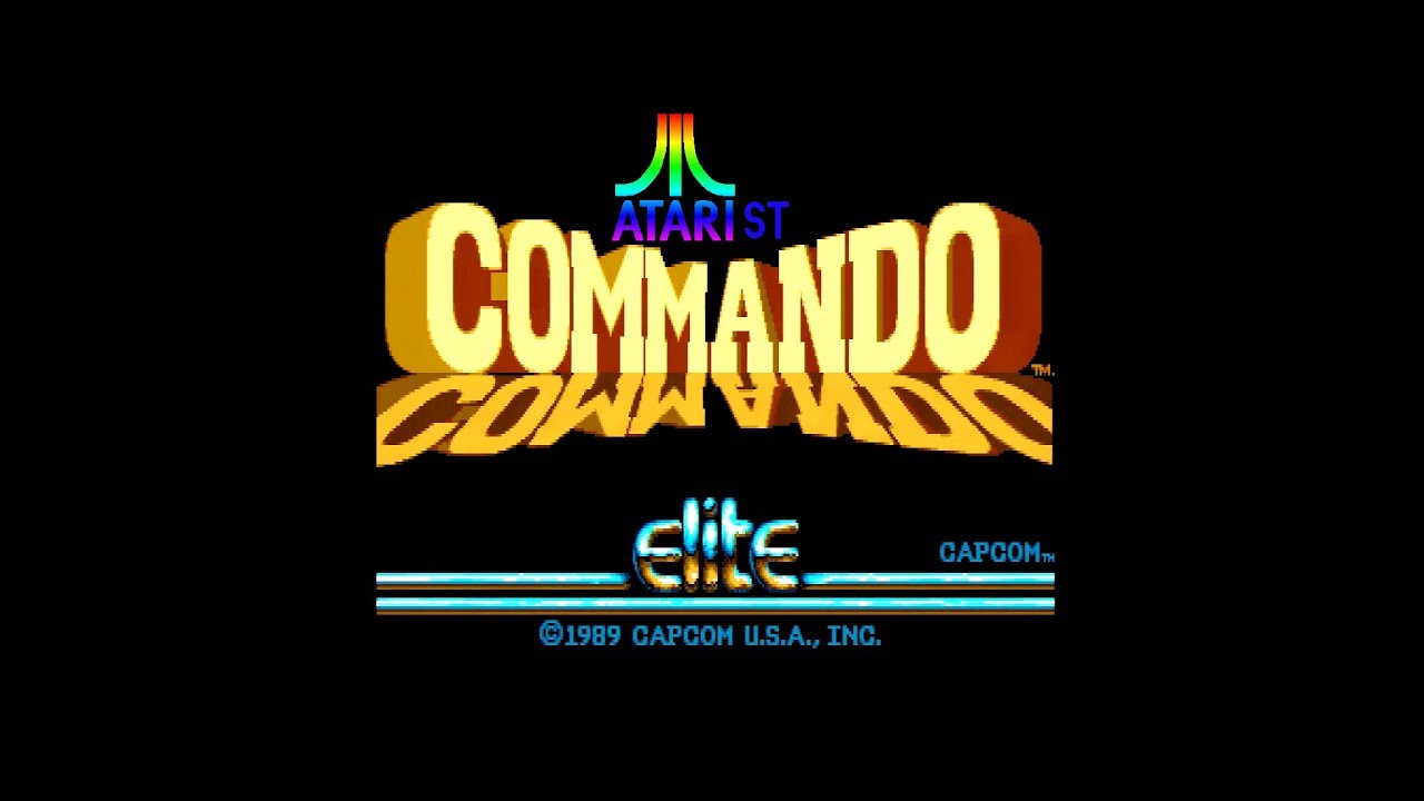 Commando - Atari ST [007] PlayThru - YouTube