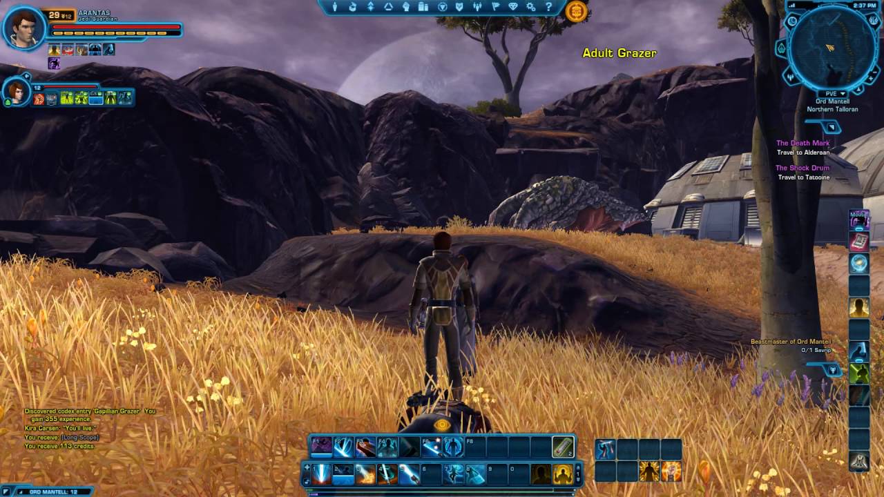 SWTOR: Beastmaster [Ord Mantell] - YouTube