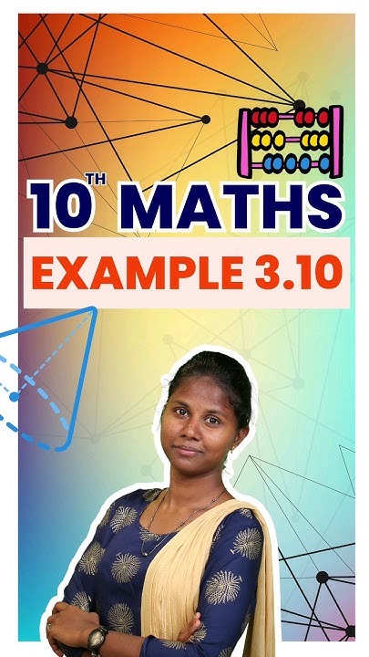 10th Maths example 3.10 | class 10 maths chapter algebra| 10th std ...