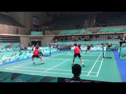 2018 Macau Open MD Ko Sung Hyun/Shin Baek Cheol VS Wahyu Nayaka/Ade Yusuf SANTOSO