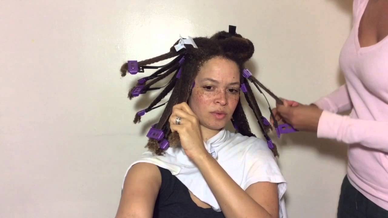 Stretched Wash and Go: CWK Girls plates - natural hair - YouTube