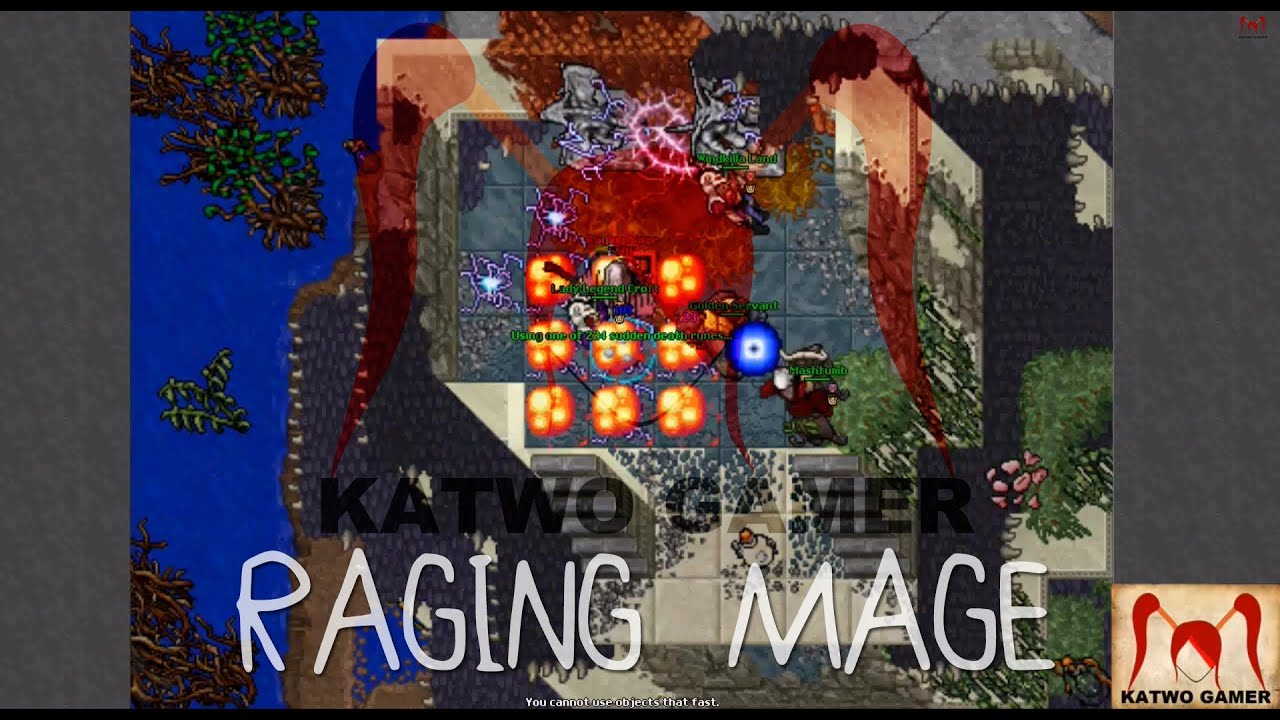 Raging Mage - Tibia - YouTube