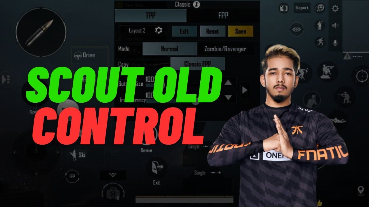 SCOUT CONTROL AND SENSITIVITY | SCOUT 4 FINGER CONTROL | BGMI | GATIH ...