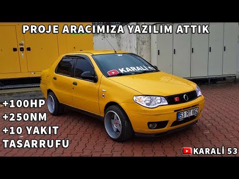 ARACIMIZA YAZILIM ATTIK +100HP OLDU | FİAT ALBEA