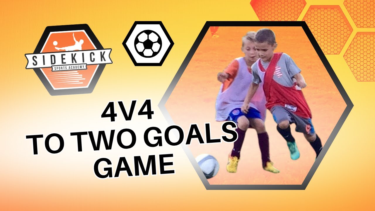 ⚽ 4v4 Soccer Game Breakdown | Sidekick Sports Academy Soccer Futsal ...