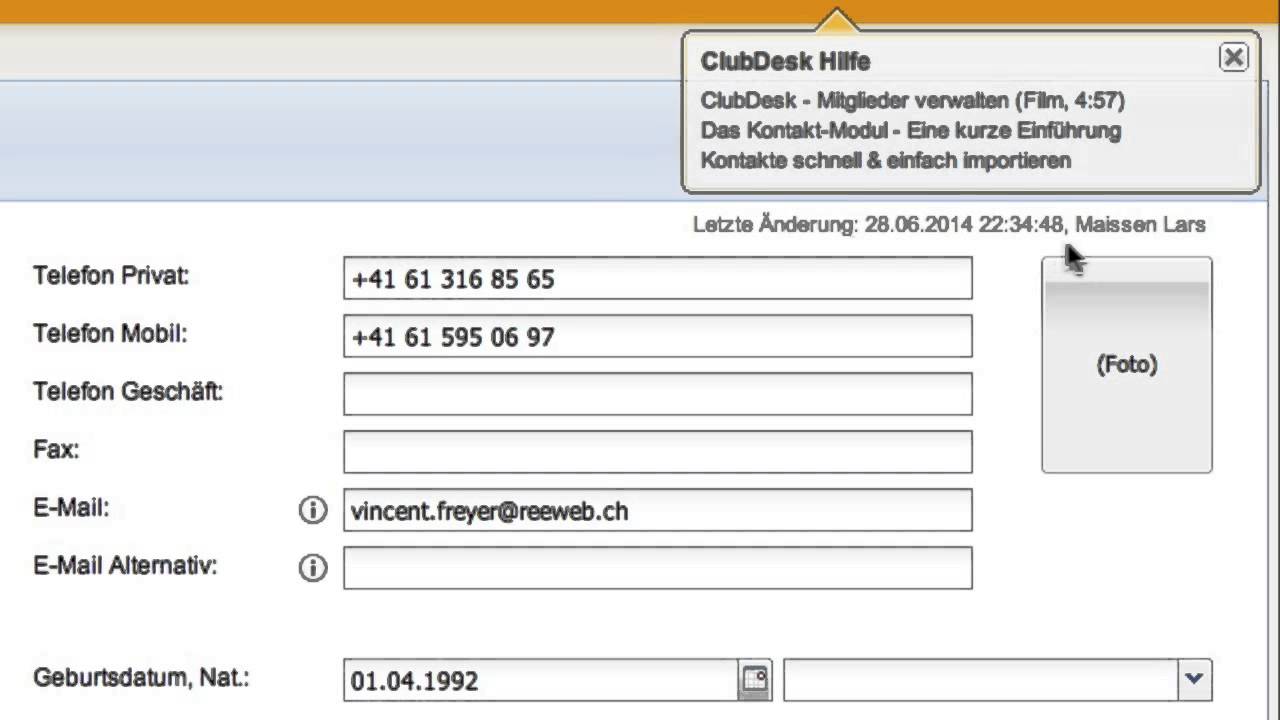 ClubDesk Vereinssoftware - Bessere Arbeitsaufteilung & Sicherheit - YouTube