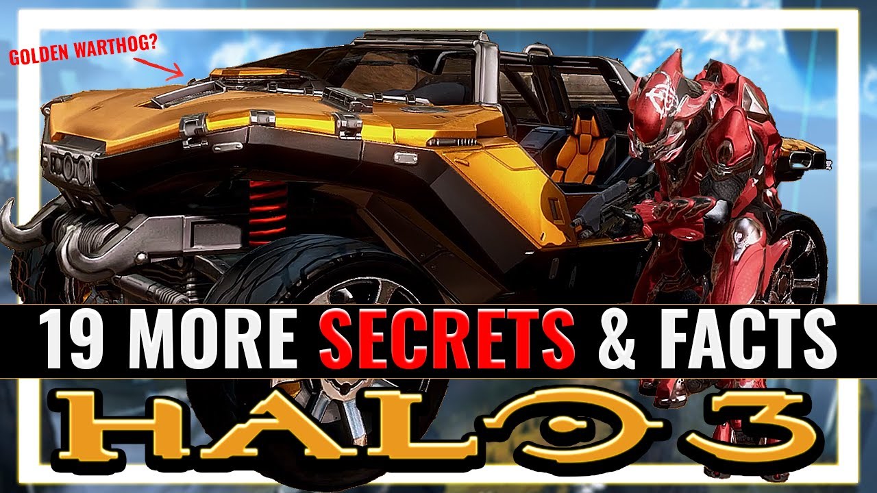 19 More Random Facts & Secrets in Halo 3 - YouTube