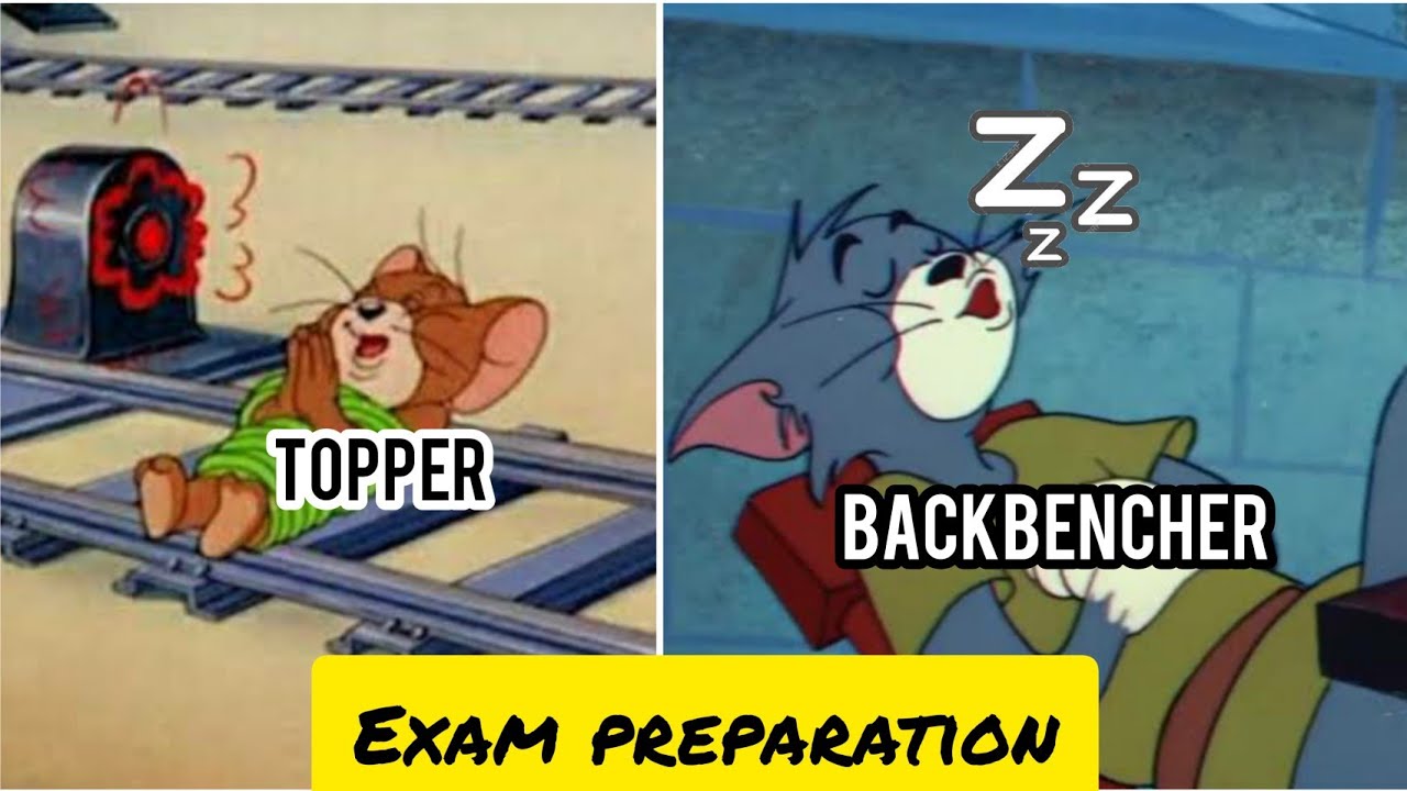 Exam preparation Topper Vs Backbencher Meme - YouTube