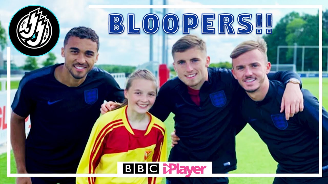 Euro 2020 - Jamie Johnson BLOOPERS! w/ England Footballer Dominic ...