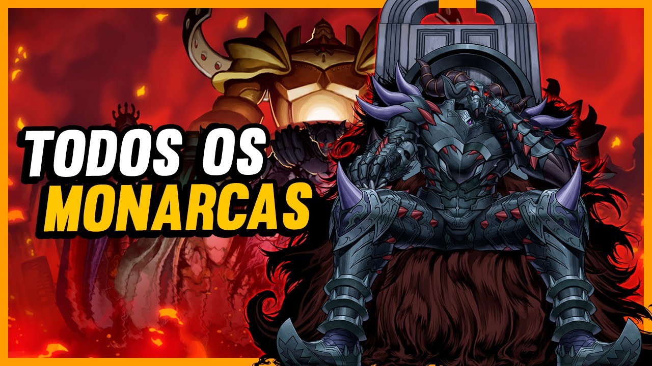 TODOS OS MONARCAS (MONARCHS) DE YU-GI-OH! - YouTube
