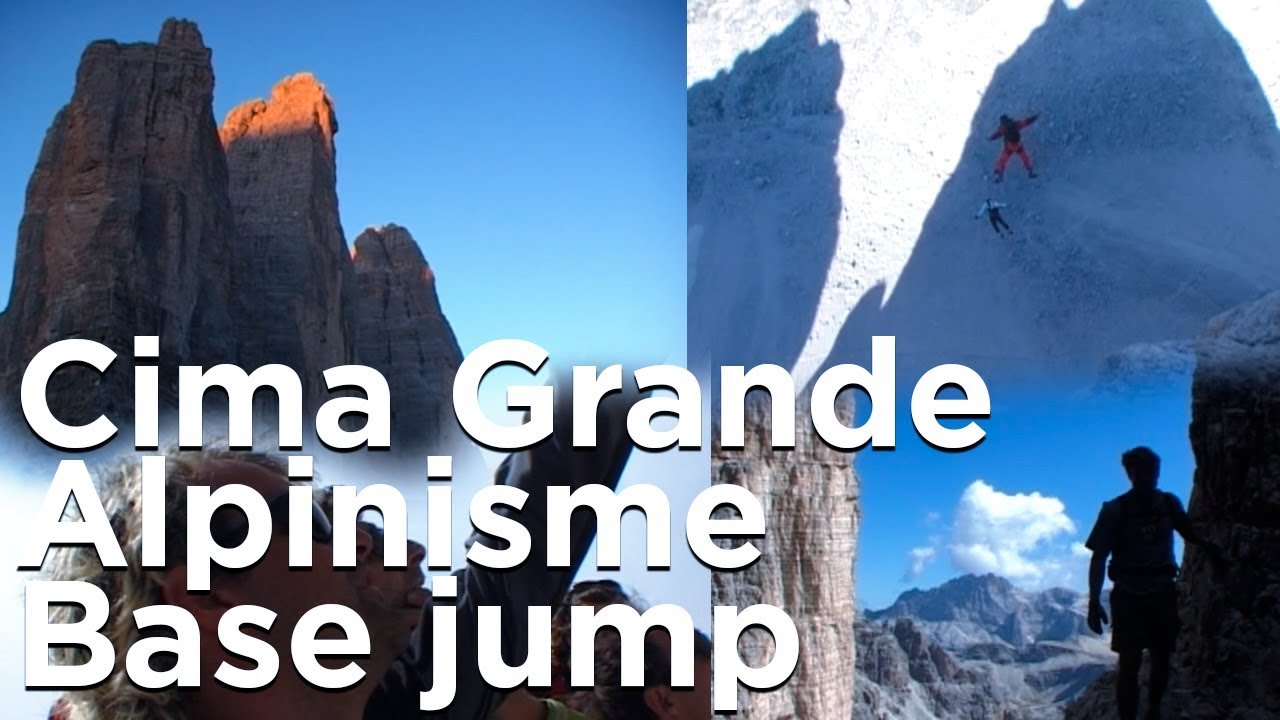 Cima Grande Voie Normale Tre Cime Di Lavaredo Dolomites Centrales ...