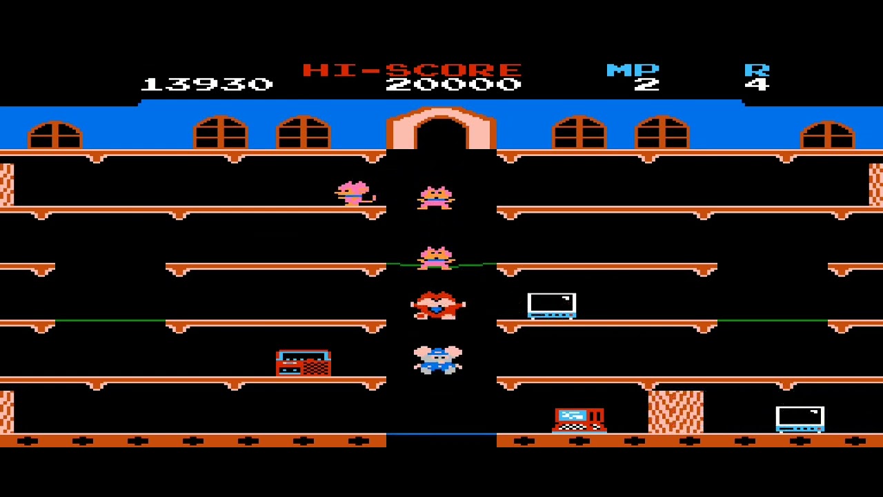 Mappy - NES♥️ - YouTube