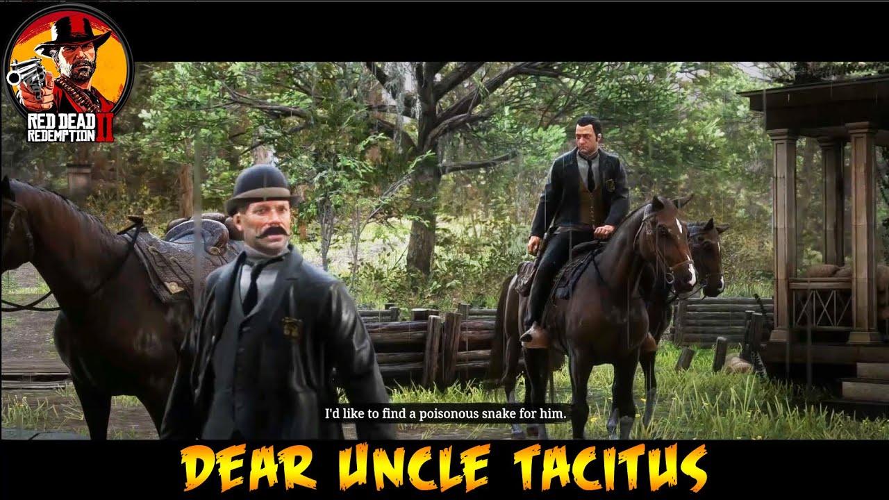 Red Dead Redemption 2 - Dear Uncle Tacitus Gameplay Walkthrough PC ...