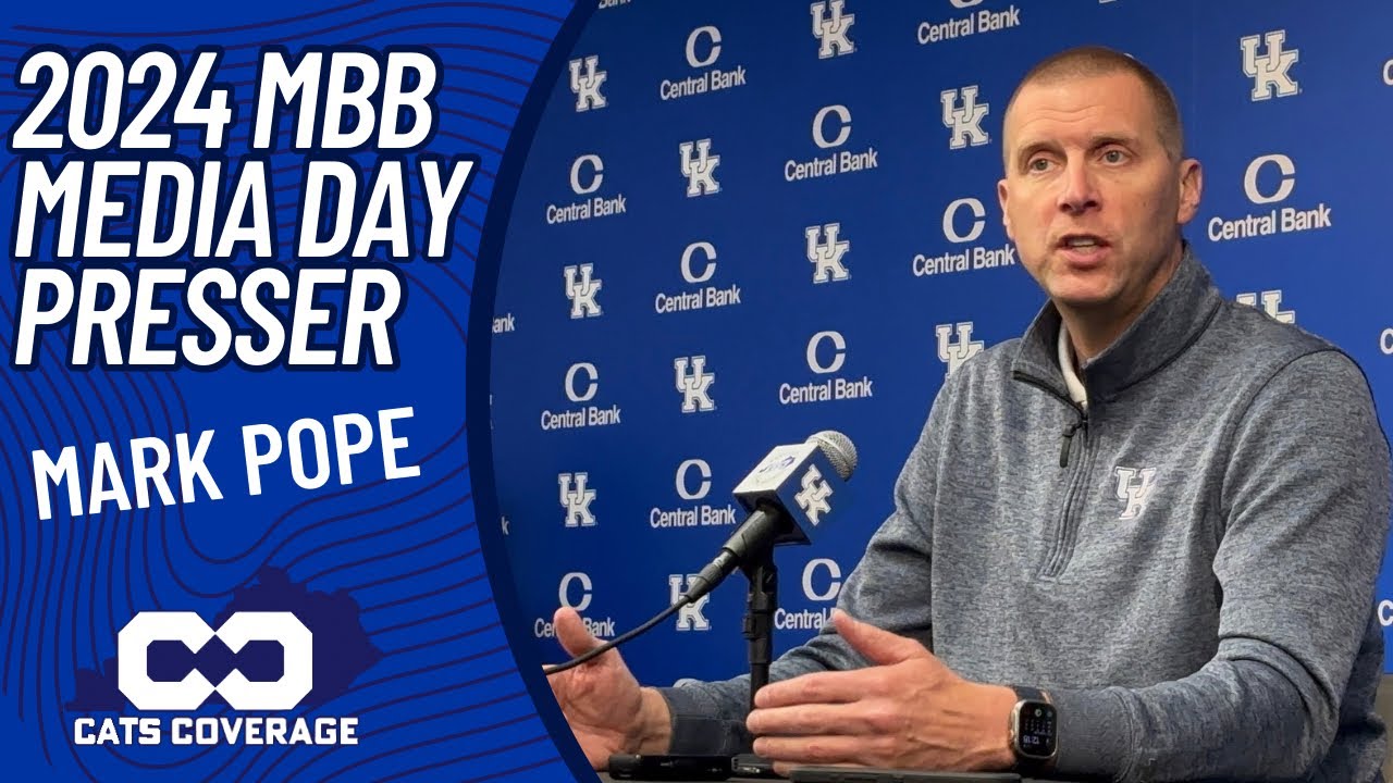 Media Day Press Conference - Head Coach Mark Pope : (10-8-2024) - YouTube