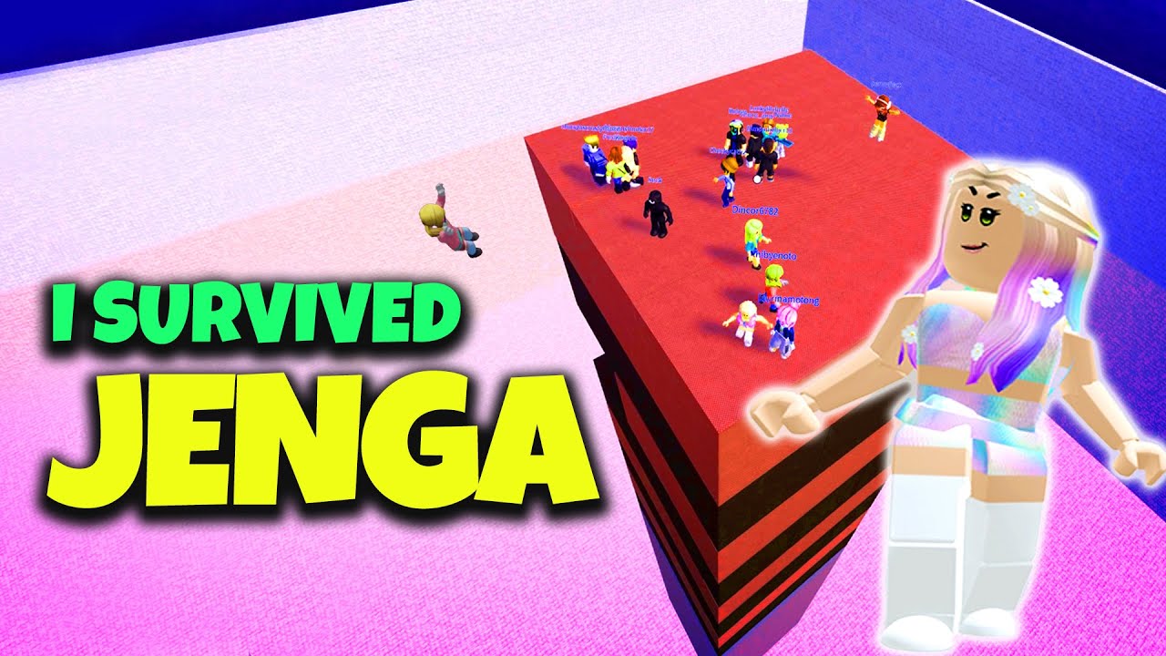 HOW TO WIN IN ROBLOX JENGA | MY BEST TIP TO NOT FALL - YouTube