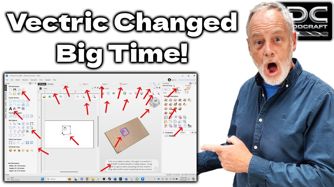 What You Need To Know About Vectric Version 12 - YouTube
