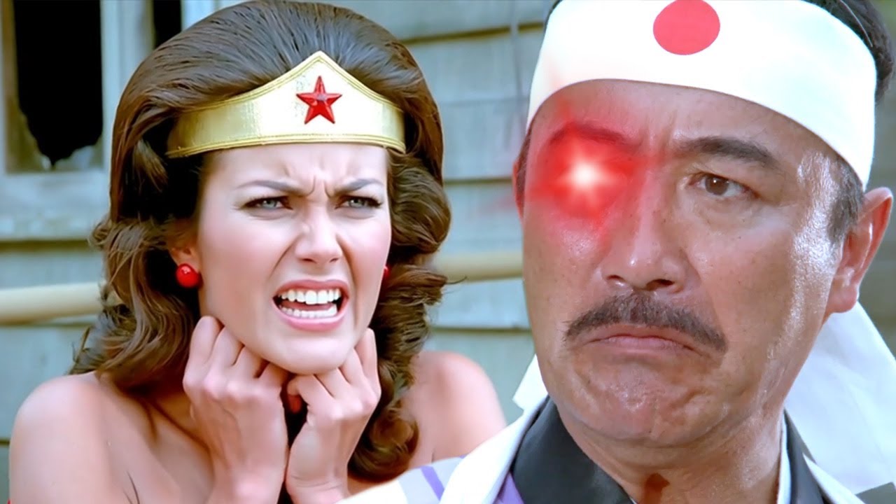 Wonder Woman chokes to the death by Telekinetic Man - YouTube