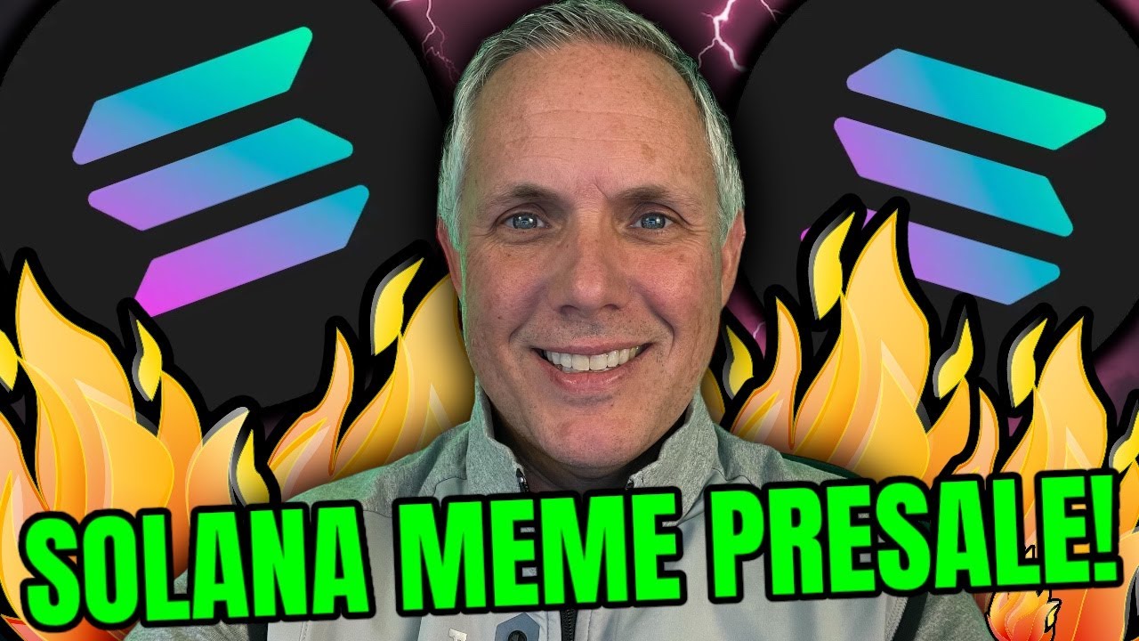 HUGE SOLANA MEMECOIN PRESALE! SOLANA MEME COIN! - YouTube