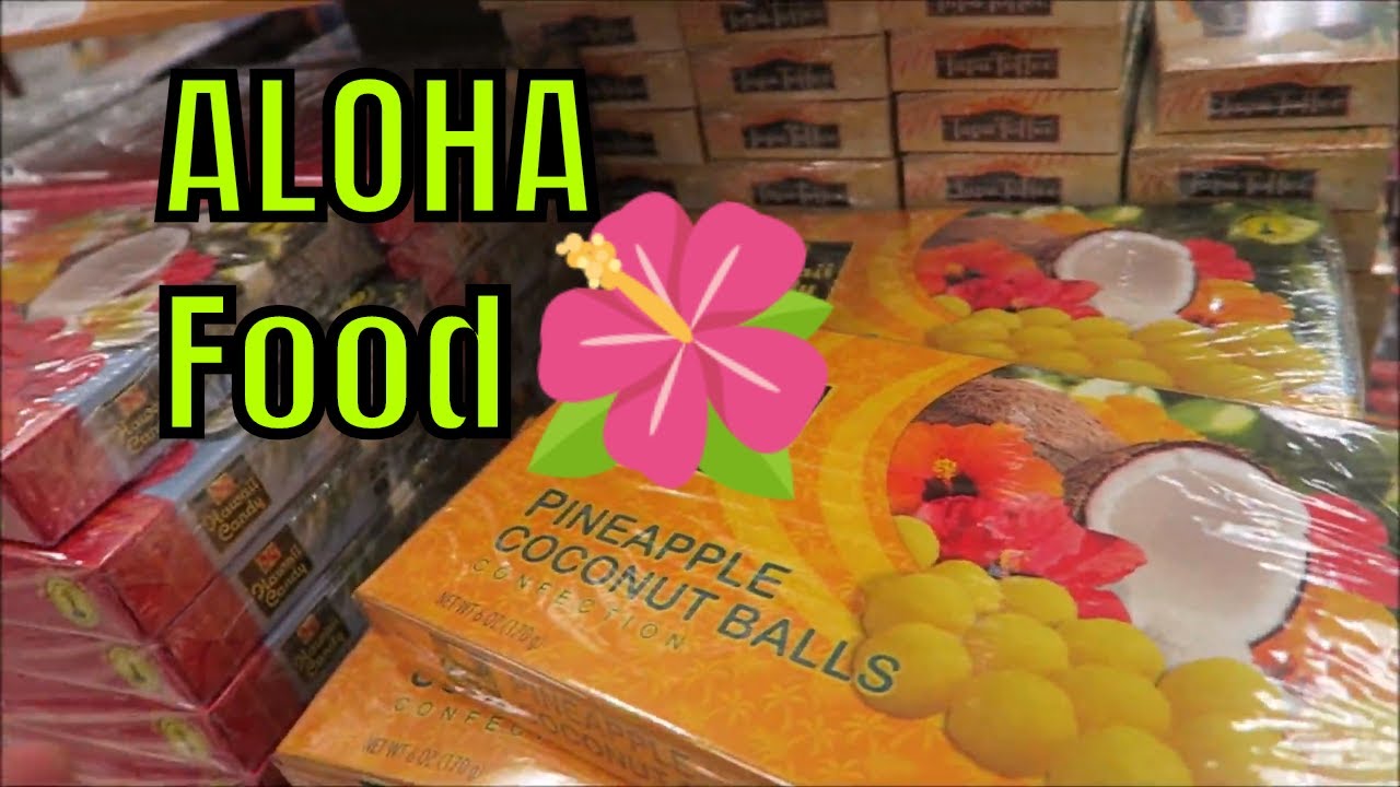 ALOHA FOOD! Variety of Hawaiian Food/Snacks || ONE Ton Chips! - YouTube