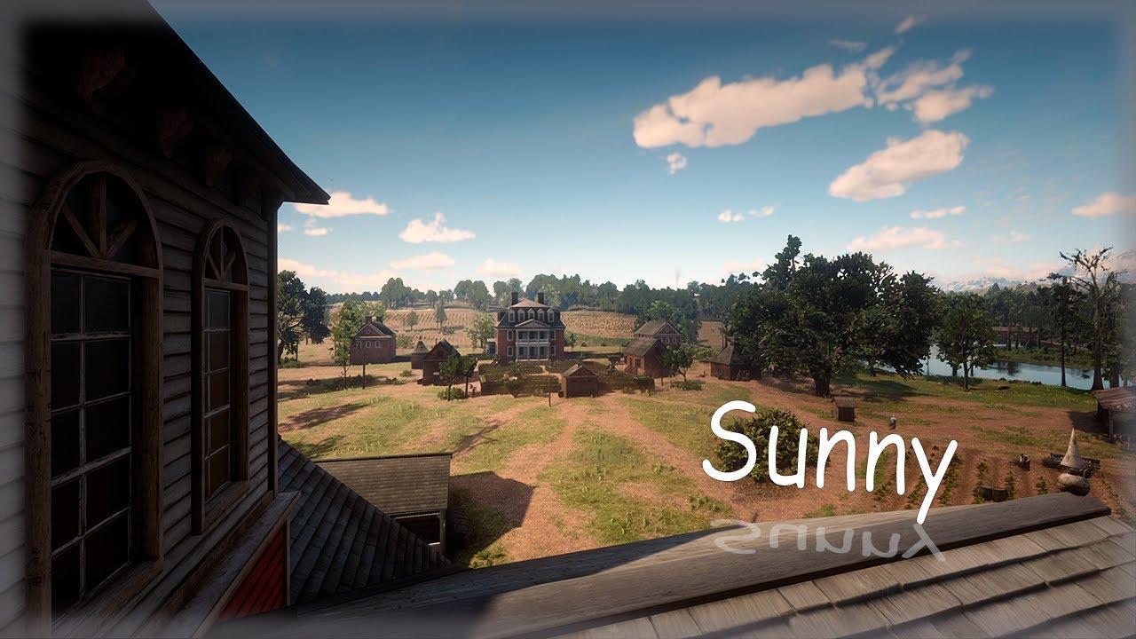 24H | RDR2 - Caliga Hall | Sunny - YouTube