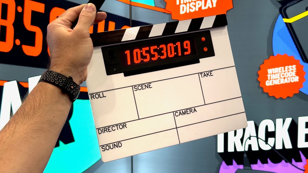 Tentacle Sync Wireless Timecode Slate - YouTube