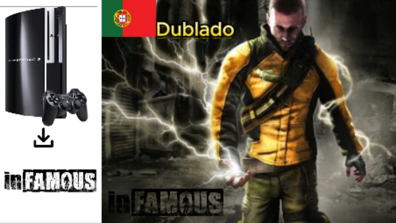 Infamous Dublado PT PT PS3 PKG - YouTube