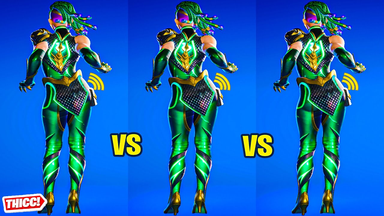 New Fortnite Medusa Skin Party Hips 1 Hour Version Thicc ππ Cute Girl π Stygian Super Style π