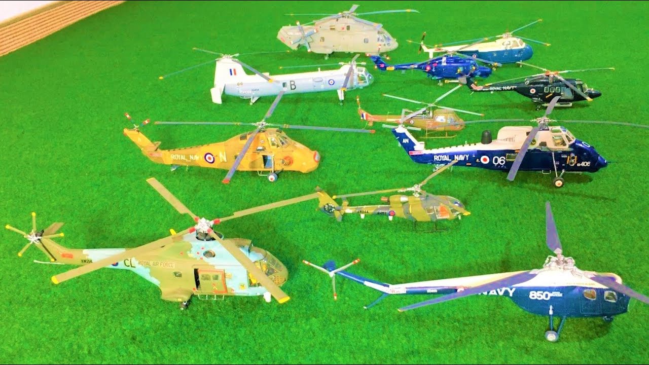BRITISH HELICOPTER MODEL COLLECTION ZOOM SOUNDS KIT COVERS 1/72 ROYAL ...