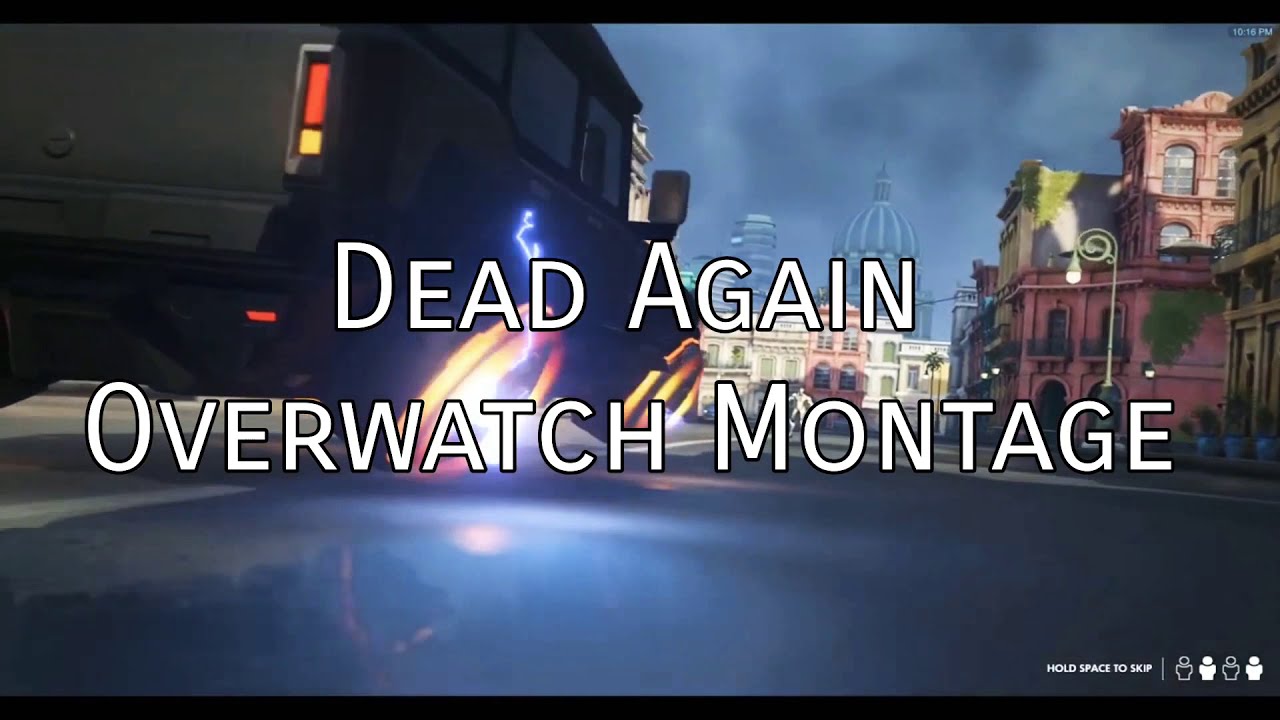 OVERWATCH GENJI MONTAGE "DEAD AGAIN" - YouTube