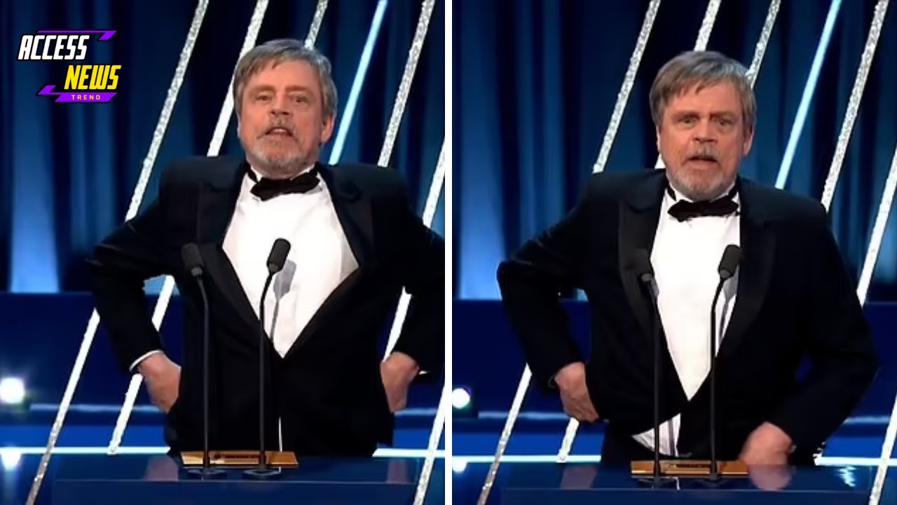😱 Mark Hamill's HILARIOUS BAFTA Wardrobe Malfunction! 😆🎬 - YouTube