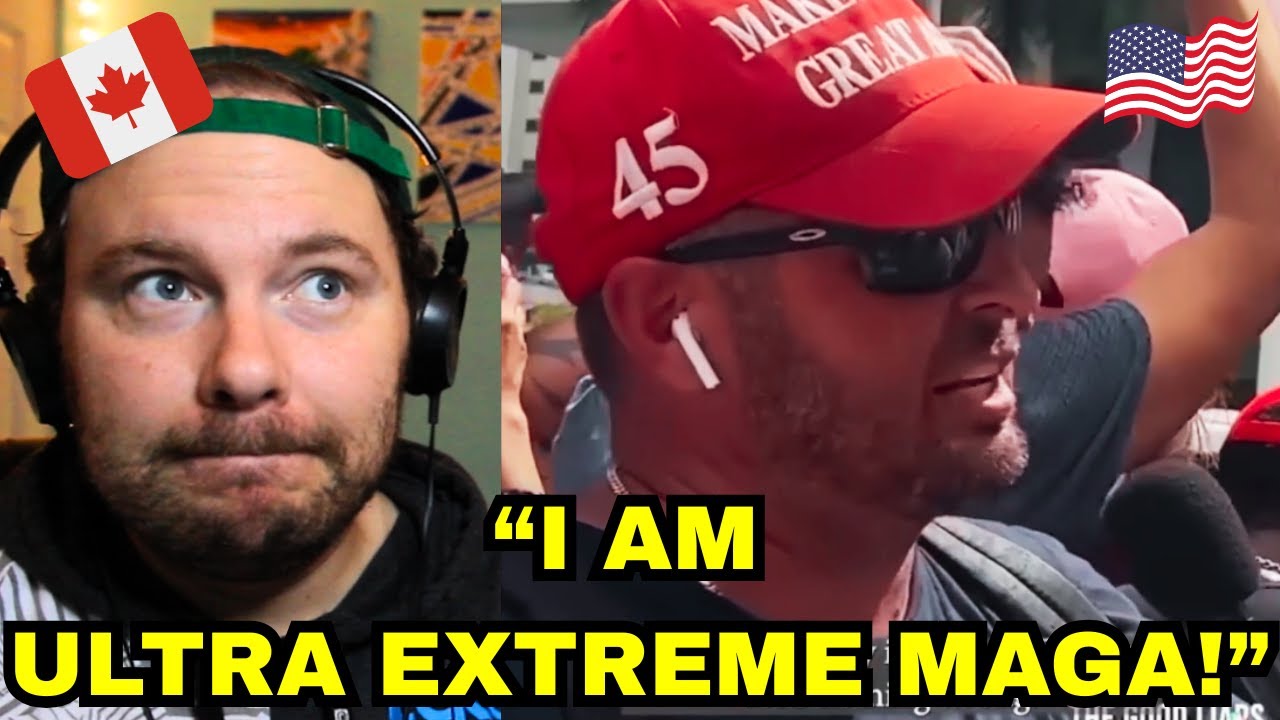 Canadian Guy REACTS to the DUMBEST Trump Supporters EVER - YouTube