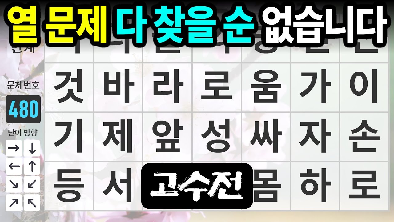 치매야 잘가라 고수전 열 문제 다 찾을 순 없습니다 숨은단어찾기치매예방치매테스트치매예방퀴즈단어퀴즈치매예방활동