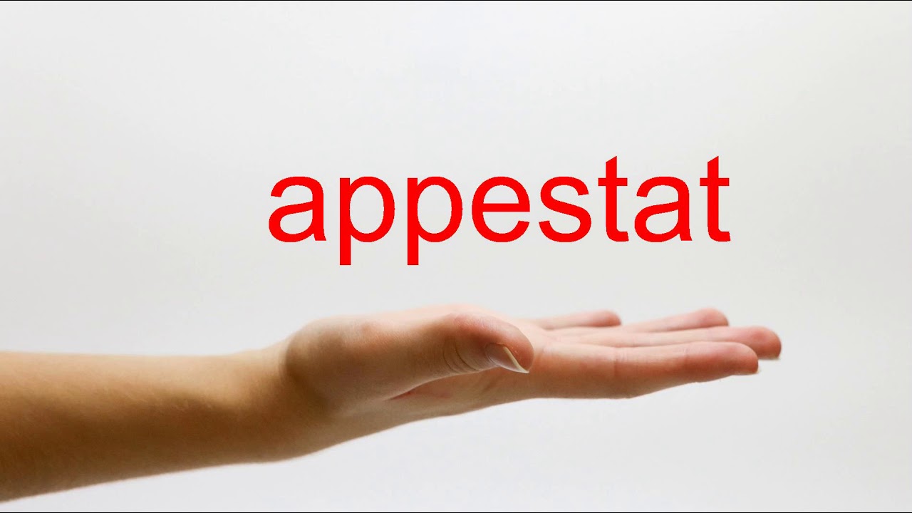 How to Pronounce appestat - American English - YouTube