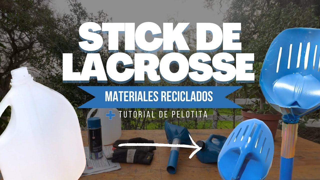¿Como hacer un stick de lacrosse? + Tutorial de pelota de papel ...