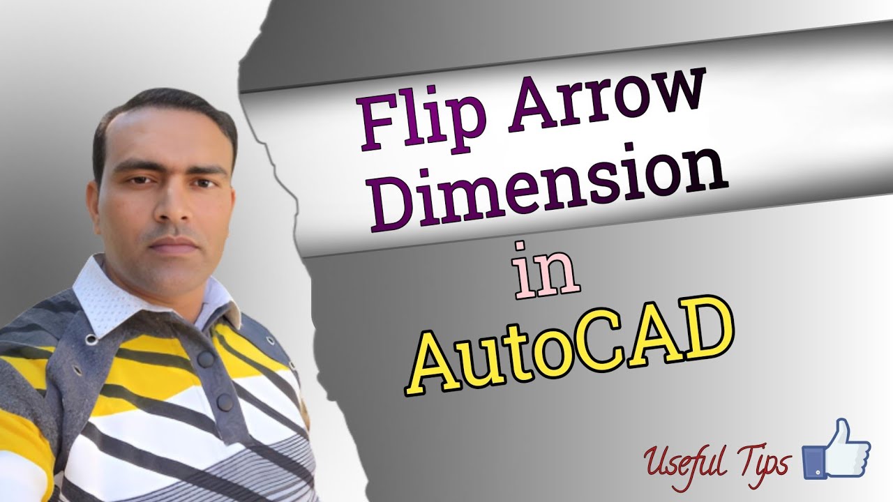 Flip Arrow In Dimension In AutoCAD AutoCAD Tips YouTube Flip Arrow In Dimension In AutoCAD AutoCAD Tips YouTube