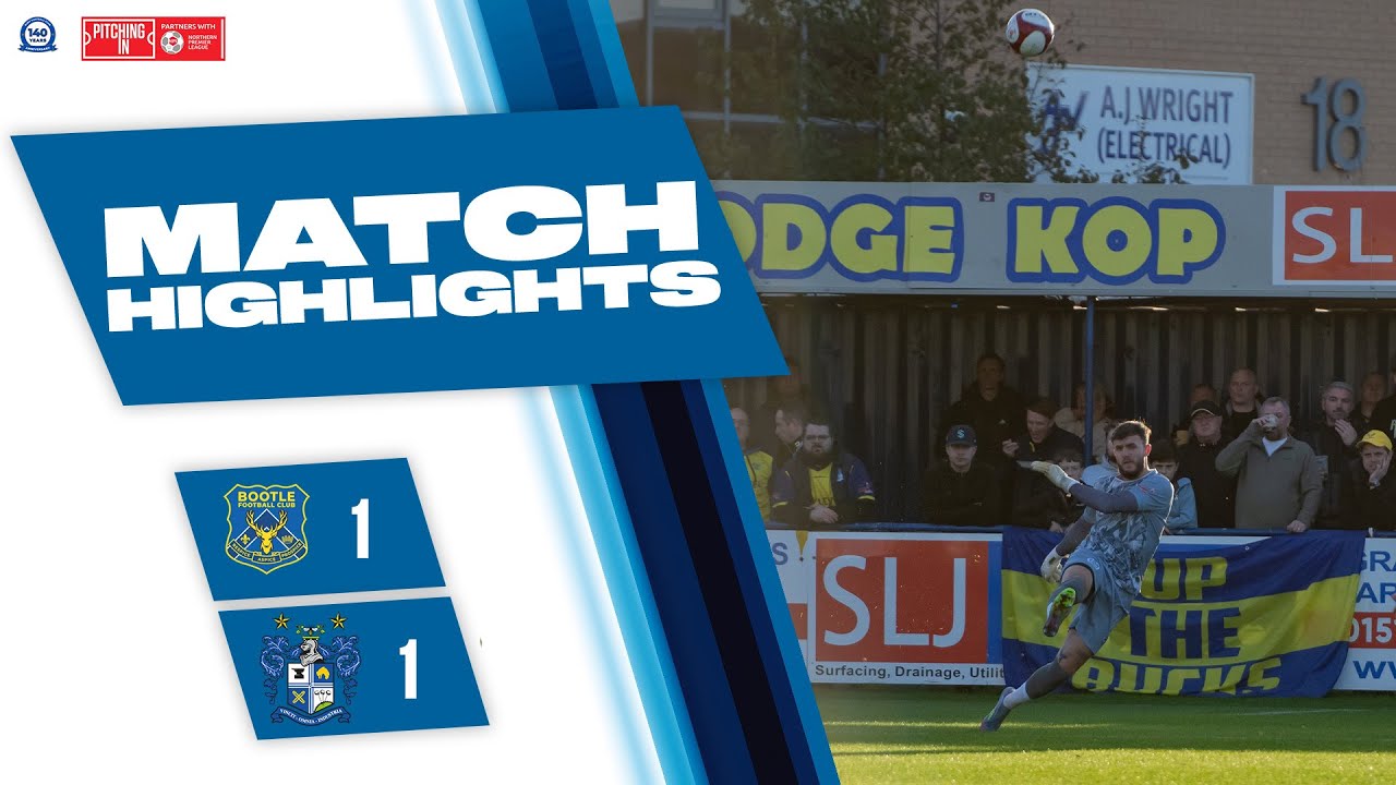 VS Bootle FC (A) 08.11.25 | Match Highlights | Bury FC - YouTube