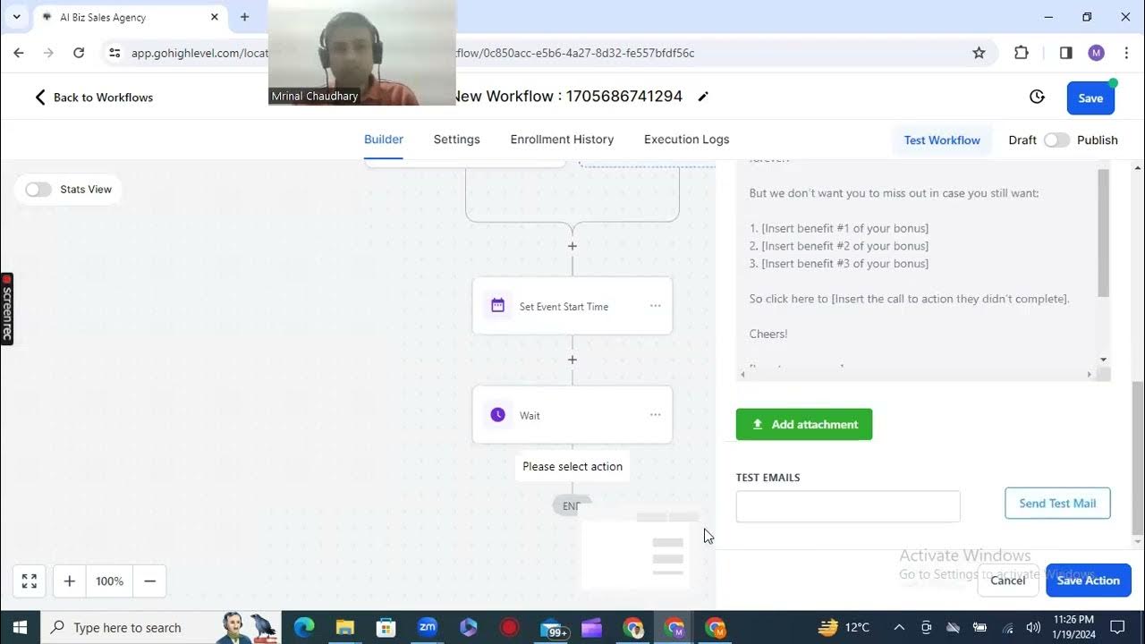 Set Event Start Date Action In GoHighLevel Workflows - YouTube