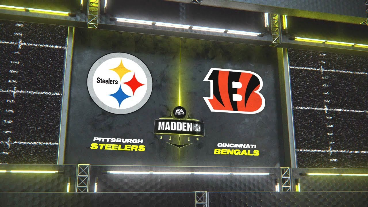 Madden NFL 24 - Pittsburgh Steelers Vs Cincinnati Bengals Simulation ...