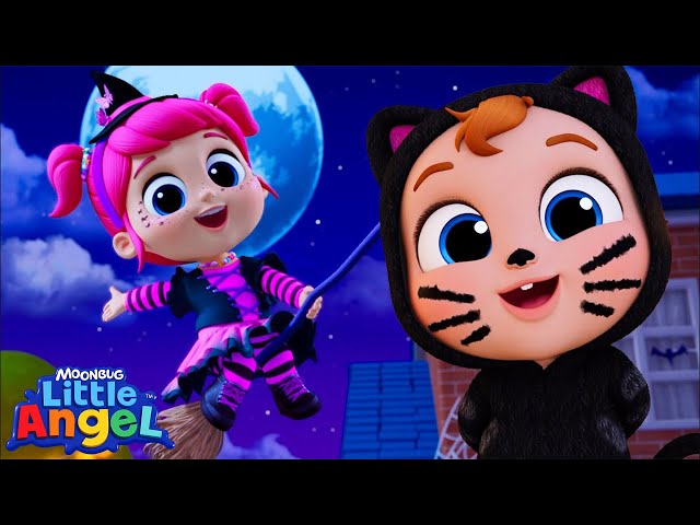 Jill the Witch’s Spooky Halloween Adventure! 🎃 Little Angel Kids Songs ...