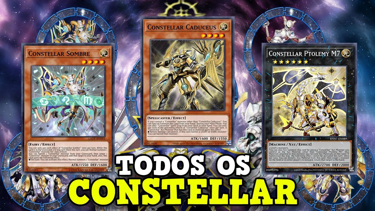 CONSTELLAR - OS CAVALEIROS SAGRADOS DAS ESTRELAS | YU-GI-OH! DUEL ...