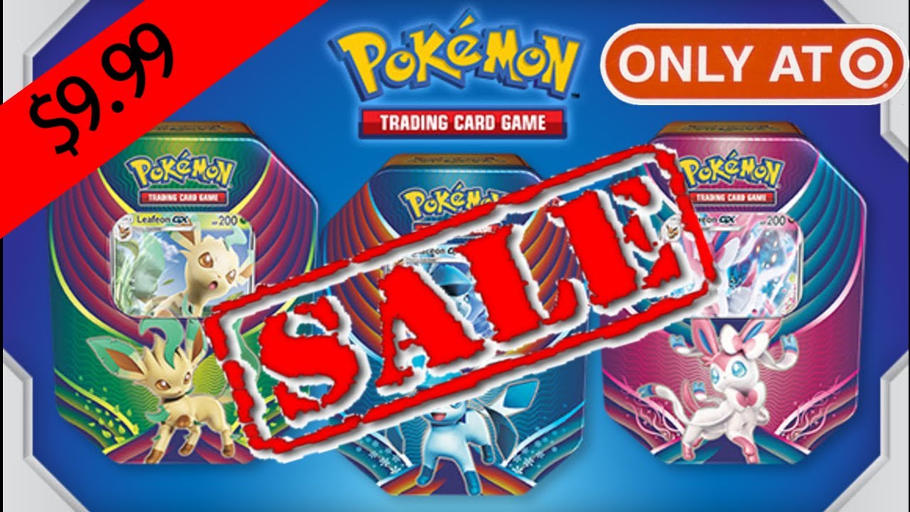 BLACK FRIDAY STEAL! Pokemon Fall Celebration Tins at Target! Leafeon ...